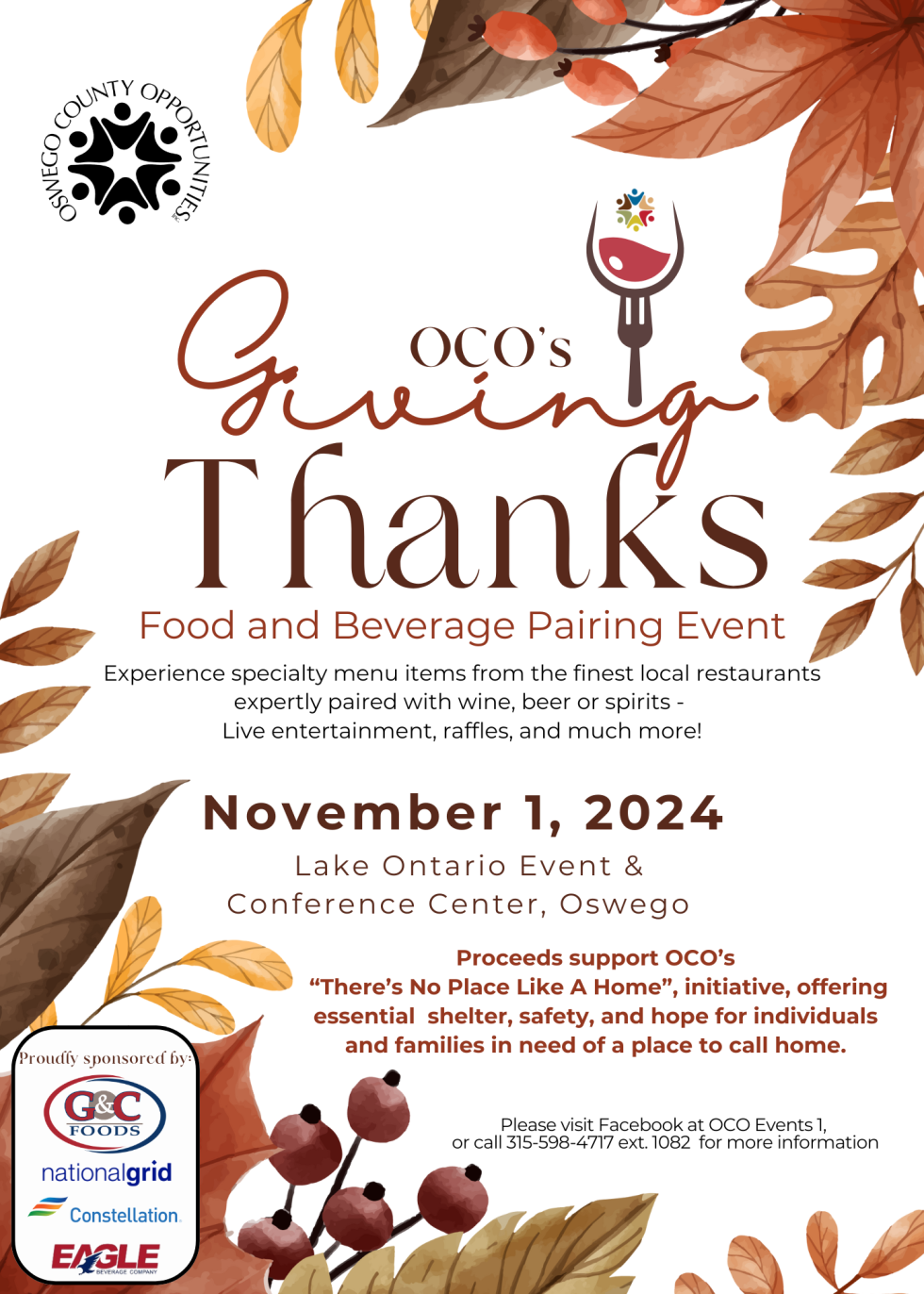 OCO’s Giving Thanks Event | Oswego County Opportunities